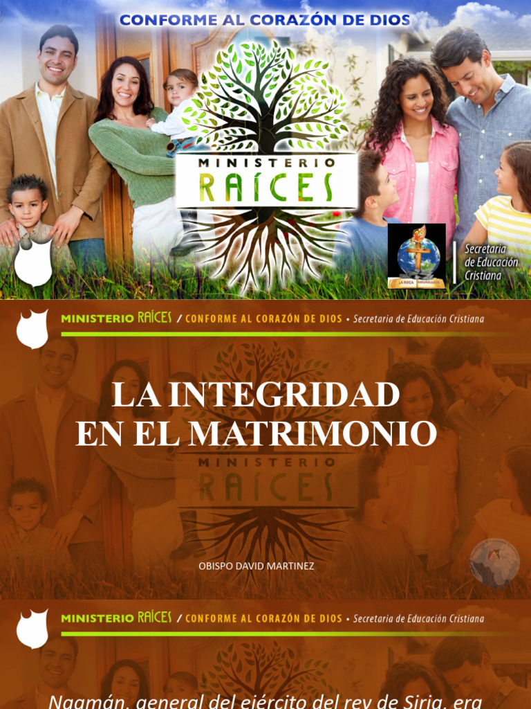 1.-La Integridad en El Matrimonio | PDF | Lepra | Creencia religiosa y doctrina