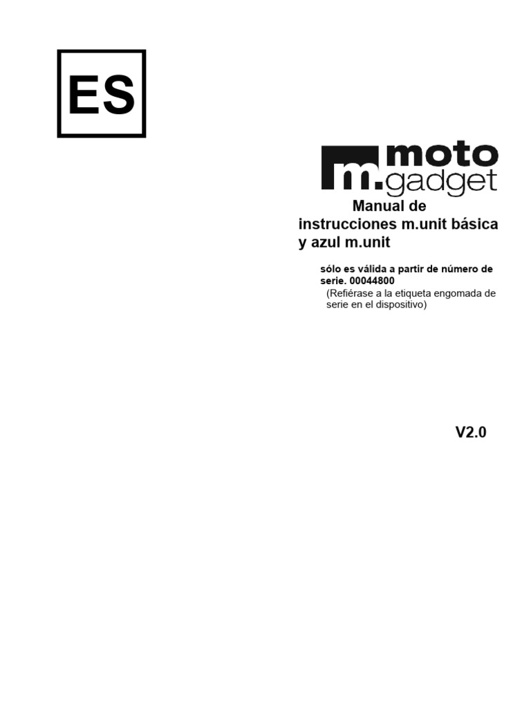 Munit Blue Manual en 2.0.en - Es | PDF | Relé | Diodo emisor de luz