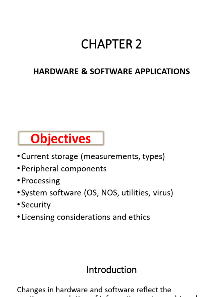 Information Systems 2 - Hardware and Software | Download Free PDF | Computer Data Storage ...