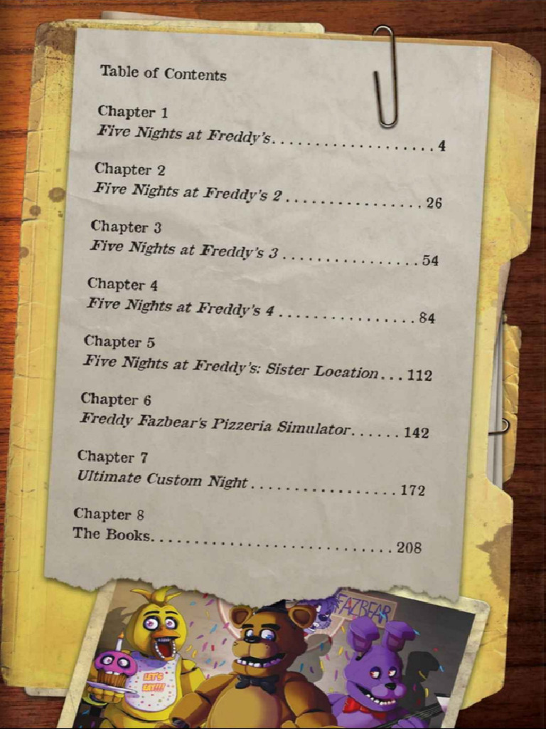 FNaF The Freddy Files 2 | PDF
