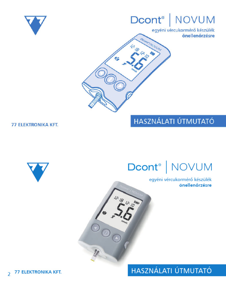 DCont Novum Használati Útmutató | PDF