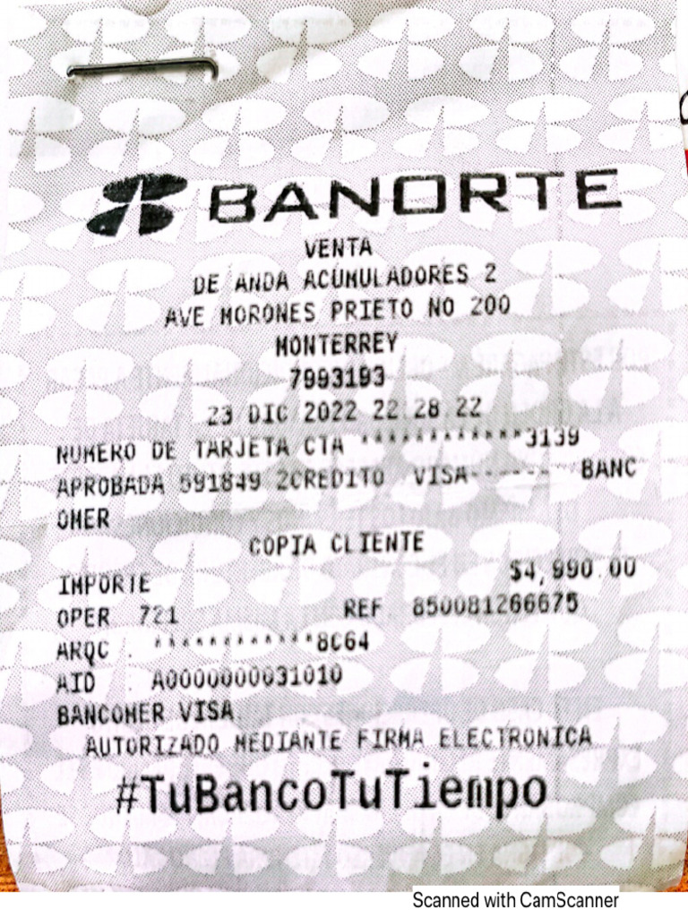 Ticket Compra Acumulador 231222 | PDF