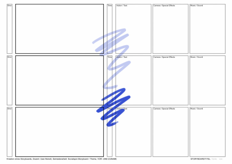 Storyboard 16 9 A4 | PDF