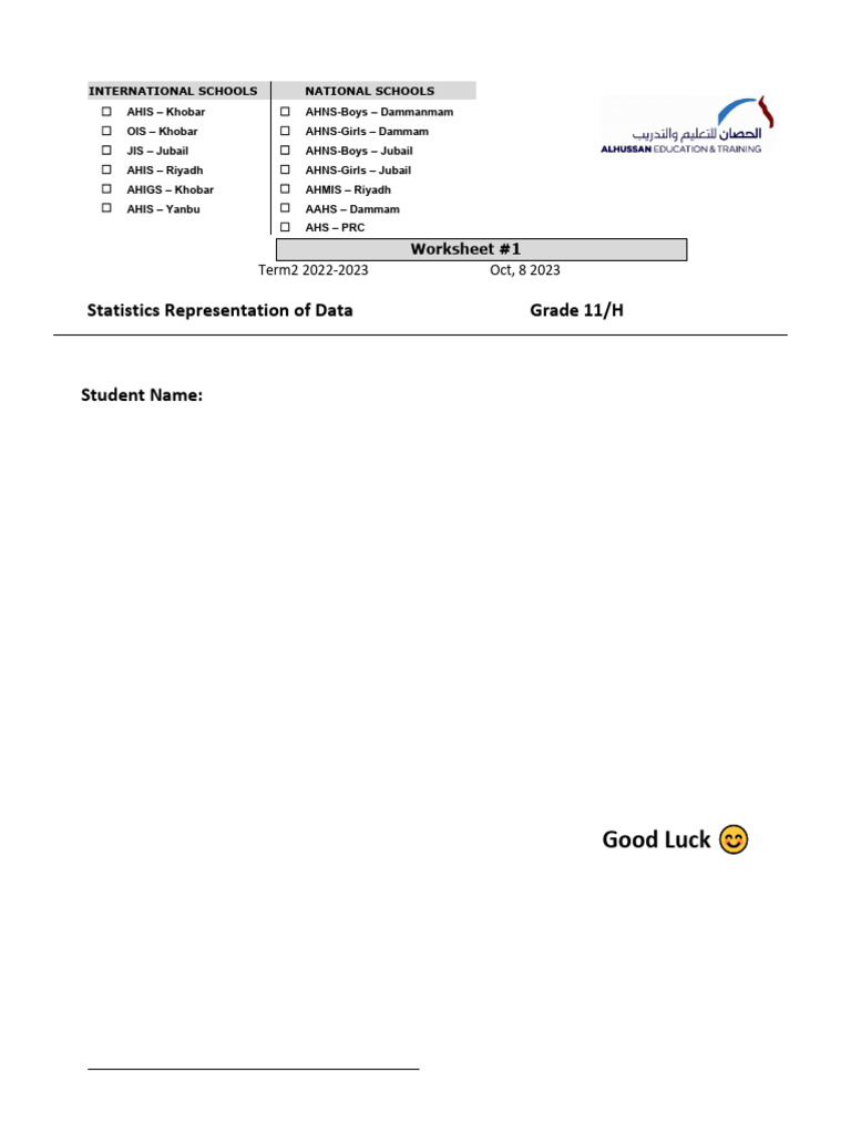 Statistics Grade 11 Representation of Data-2 | PDF | Technology ...