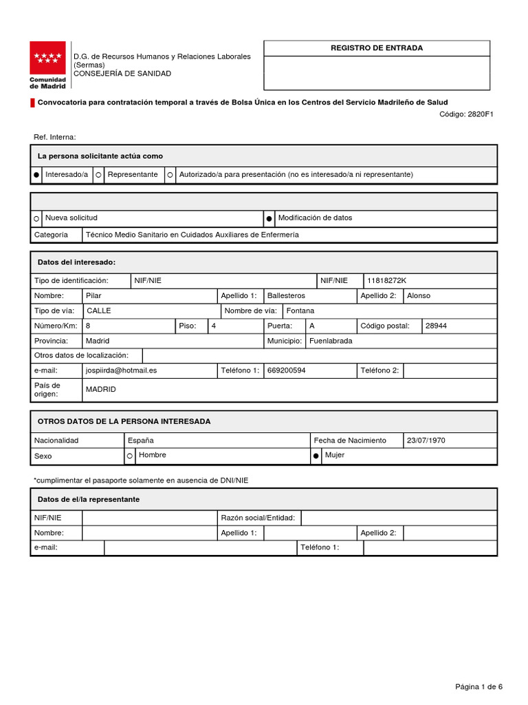 File G Forms | PDF | Gobierno