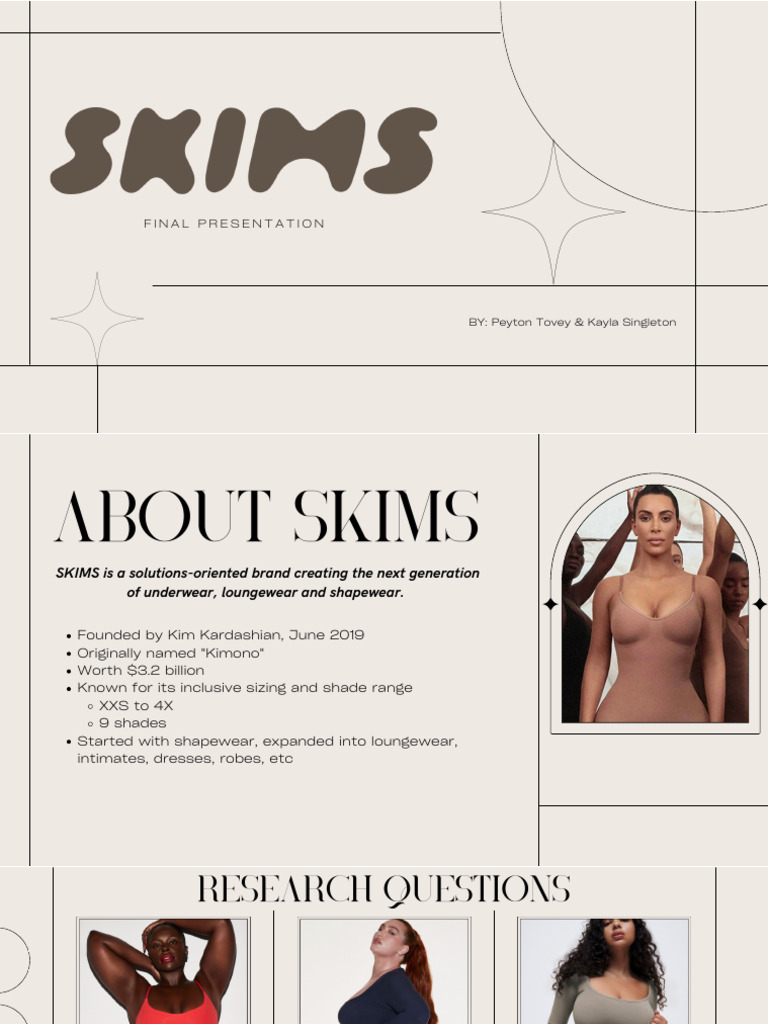 Skims Final Presentation 3 | PDF | Social Media | Popular Culture & Media Studies