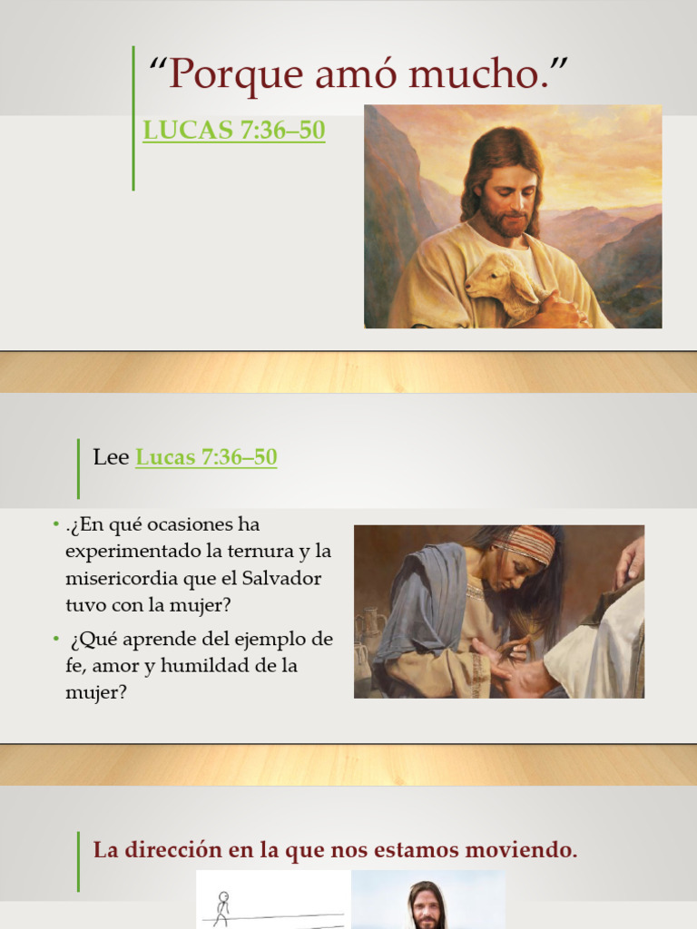 Lucas 7 36 50 | PDF | Jesús | Pecado