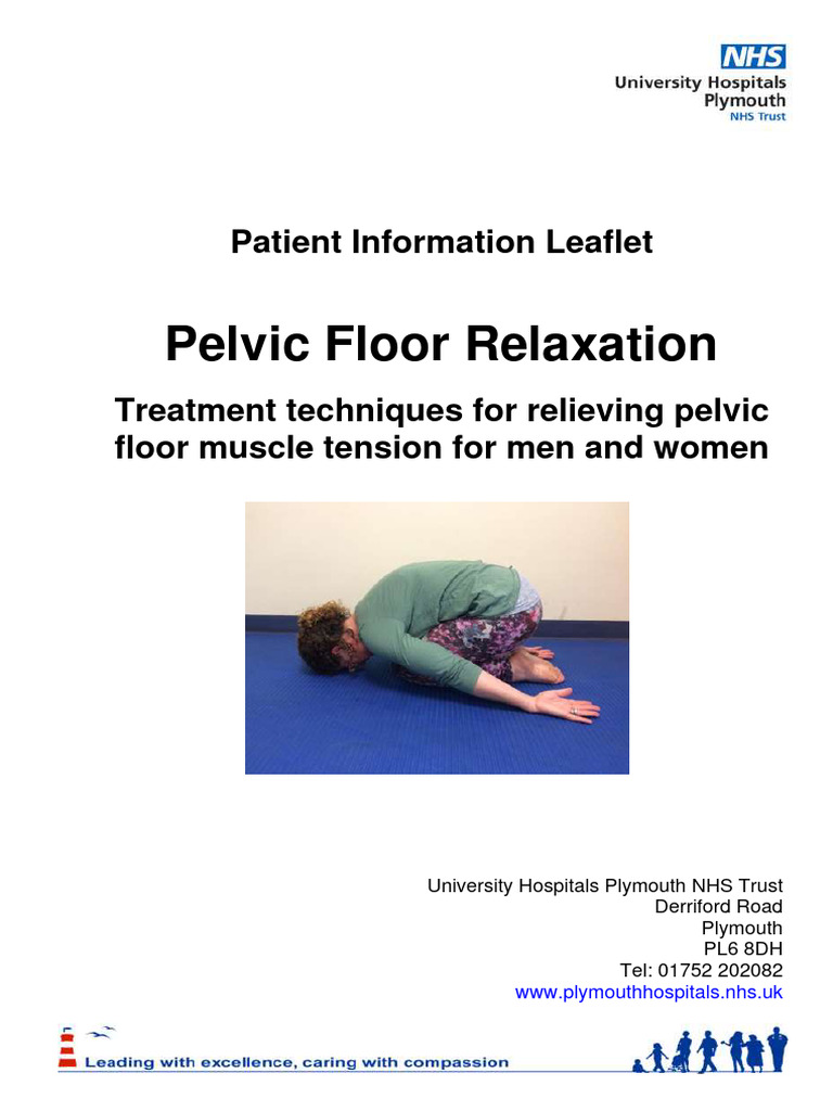 Pelvic Floor Relaxation Final March 2021 | PDF | Urinary Incontinence ...