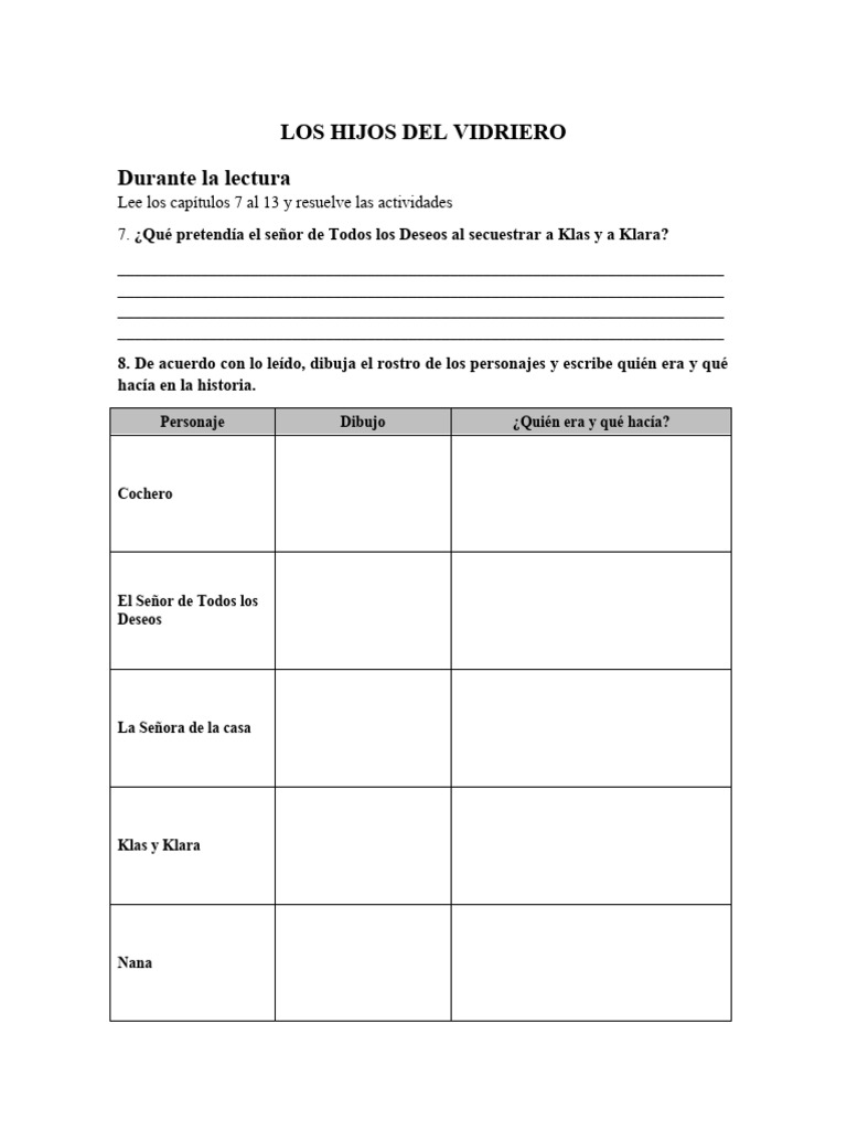 Los Hijos Del Vidriero | PDF | Hogar, jardinería y bricolaje