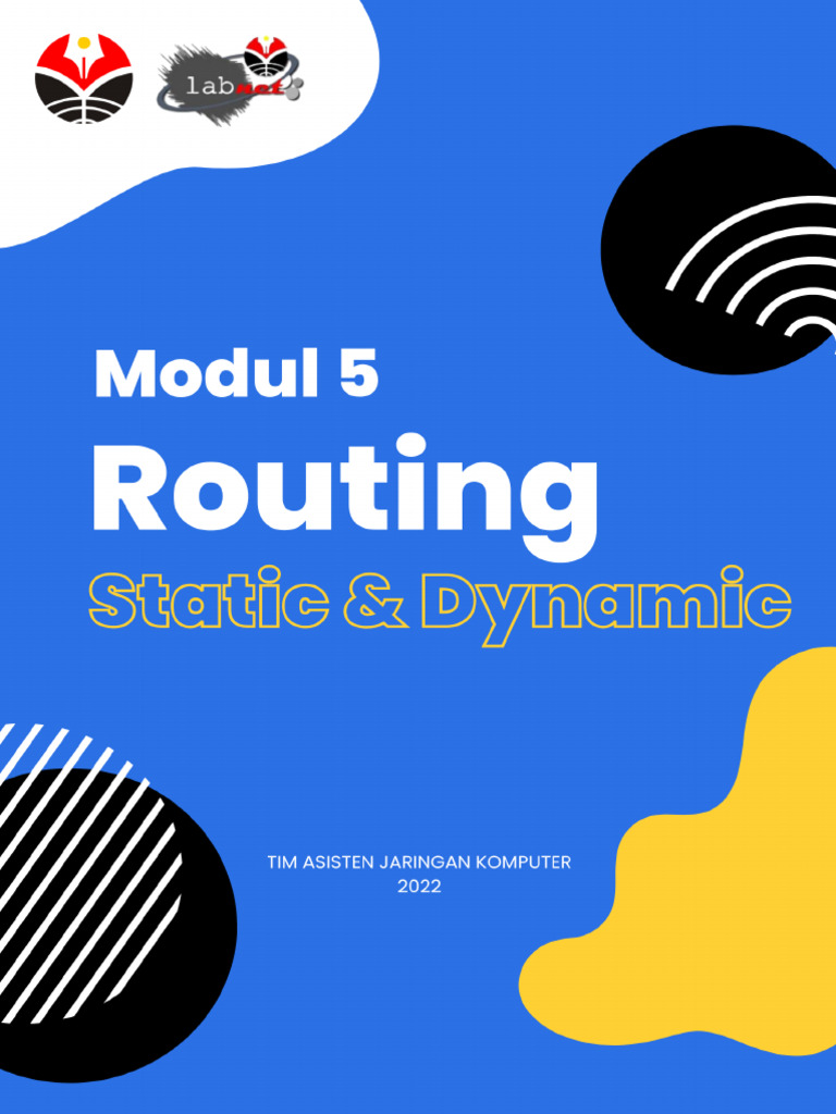 Modul 5 - Static and Dynamic Routing 2022 | PDF