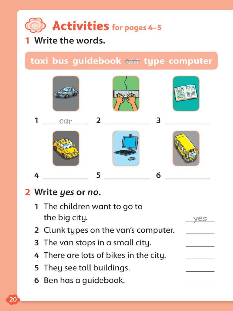 Book Activities | PDF