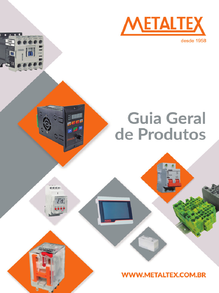 Catalogo Geral de Produtos - Metaltex | PDF | Controlador lógico ...