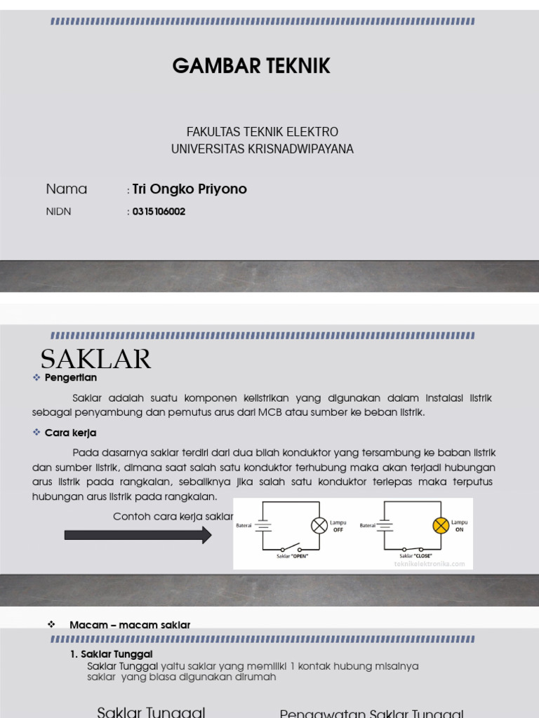 Tri Ongko Priyono_GAMBAR TEKNIK (Revisi) | PDF