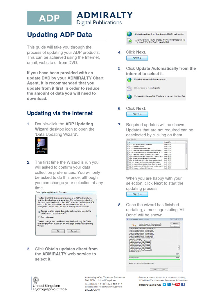 Updating ADP Data | PDF | Personal Computers | Icon (Computing)