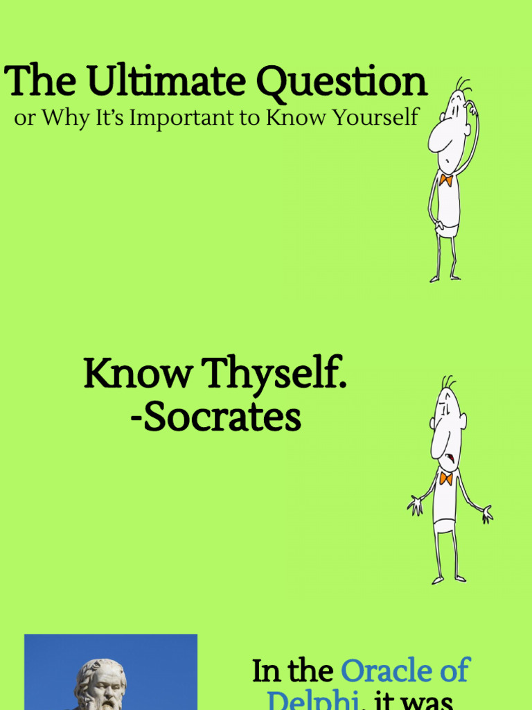 The Ultimate Question | PDF