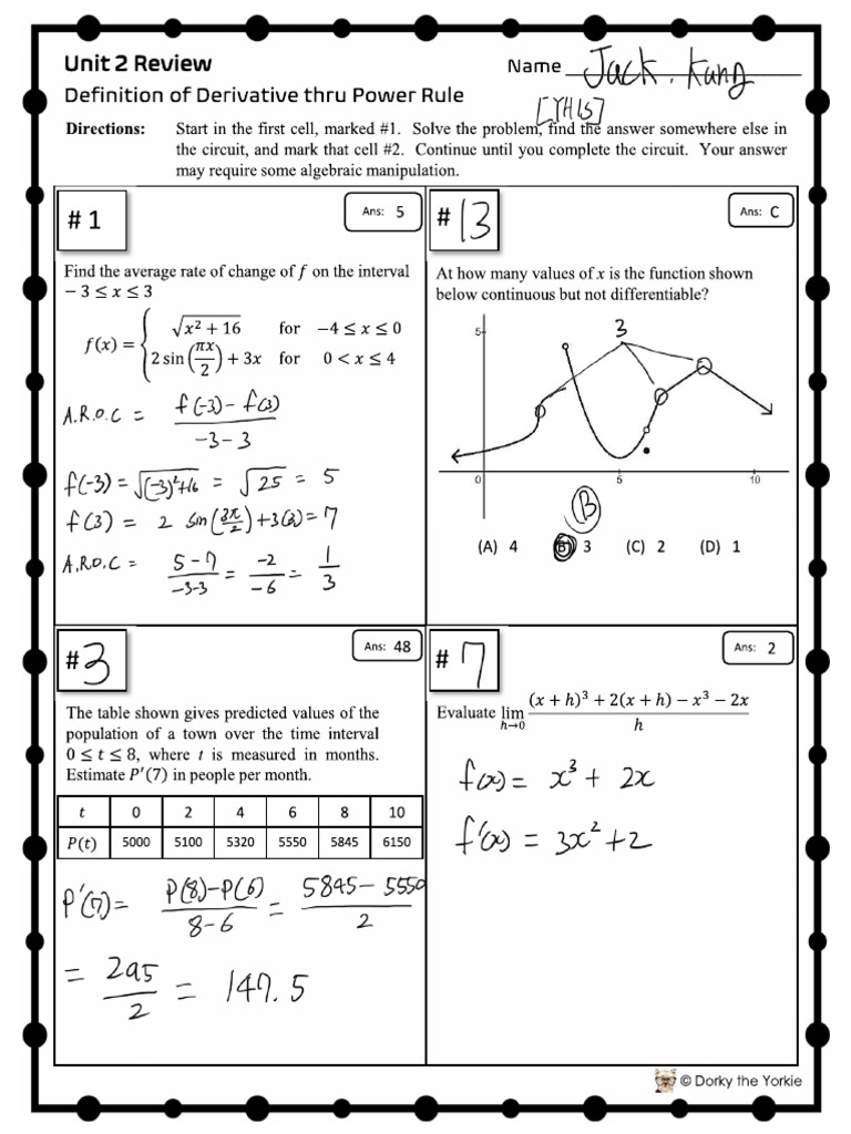 Unit 2A Circuit Review | PDF