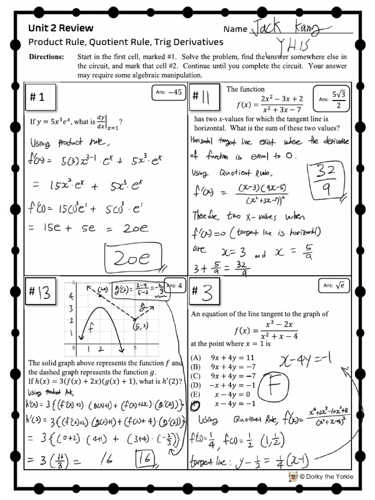 Unit 2B Circuit Review | PDF