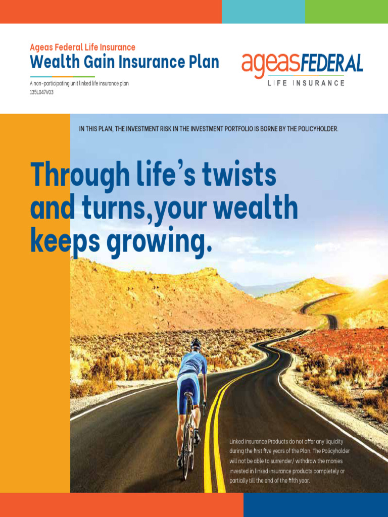 Wealth Gain Insurance Plan Brochure V03 | PDF | Equity (Finance ...