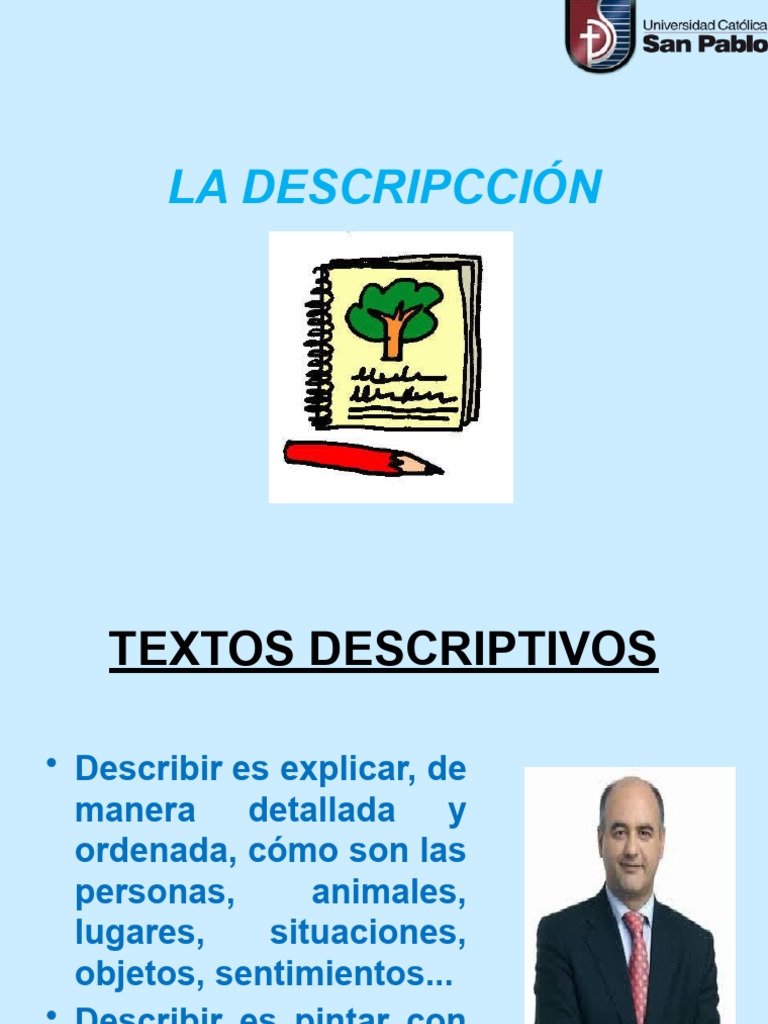 La descripción PPT | PDF