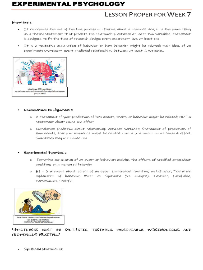 MIDTERM | PDF | Experiment | Validity (Statistics)