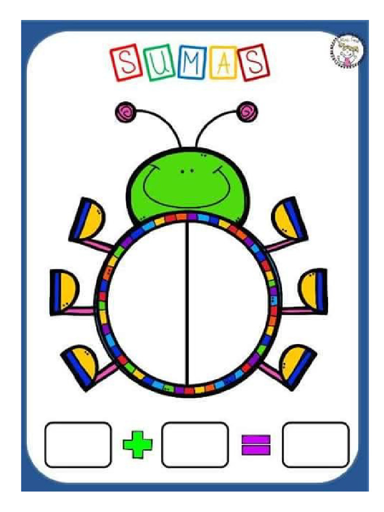 plantilla de sumas y restas | PDF