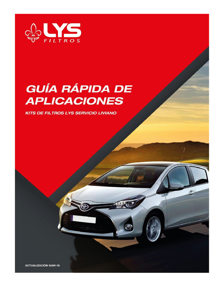 Catalogo Filtros Lys | PDF