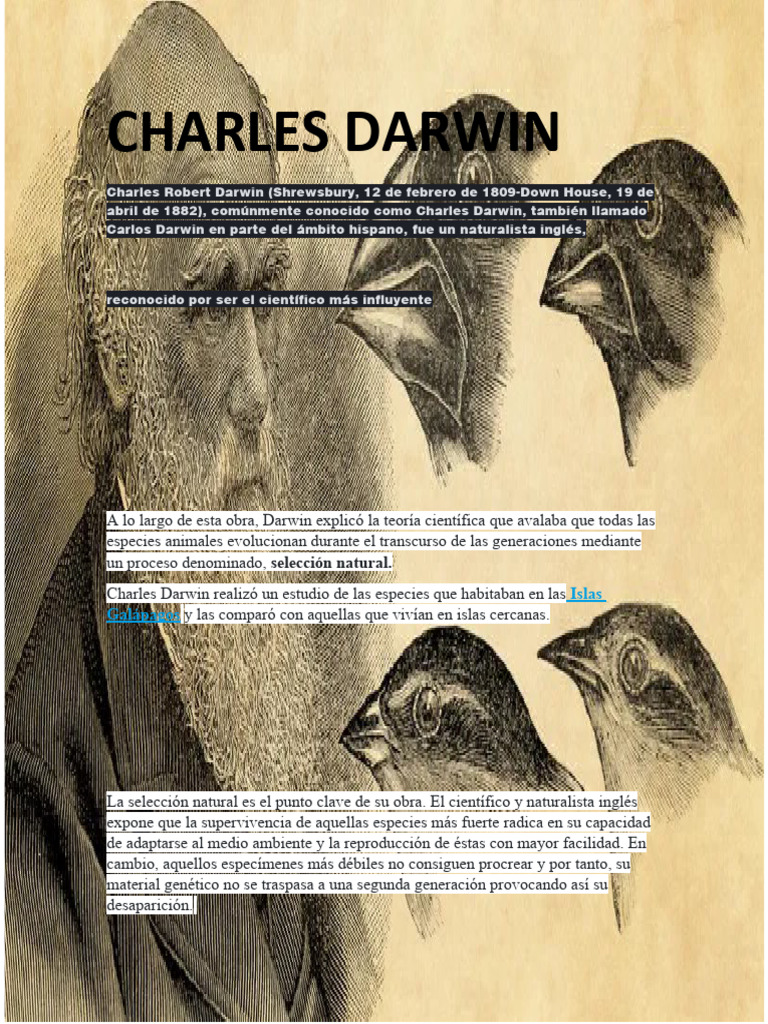 Charles Darwin | PDF