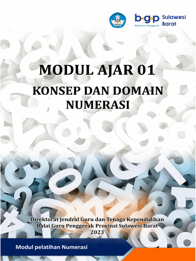 Modul Ajar 01 Konsep Dan Domain Numerasi | PDF