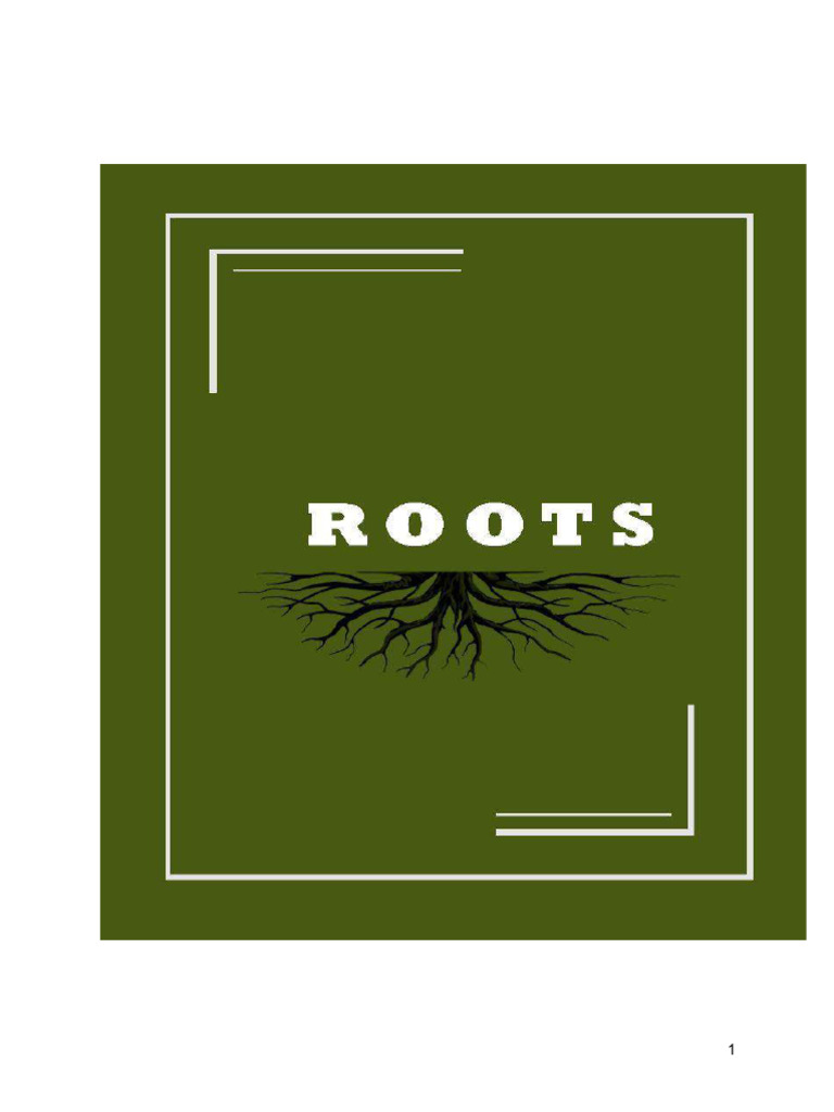 Roots Novel Compressed | PDF