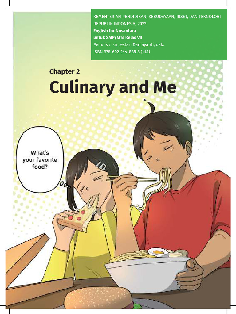 Buku Murid Bahasa Inggris - English For Nusantara - Culinary and Me ...