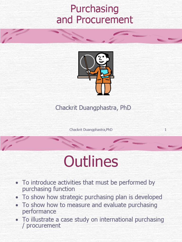 International Purchasing and Procurement | PDF | Procurement | Supply Chain