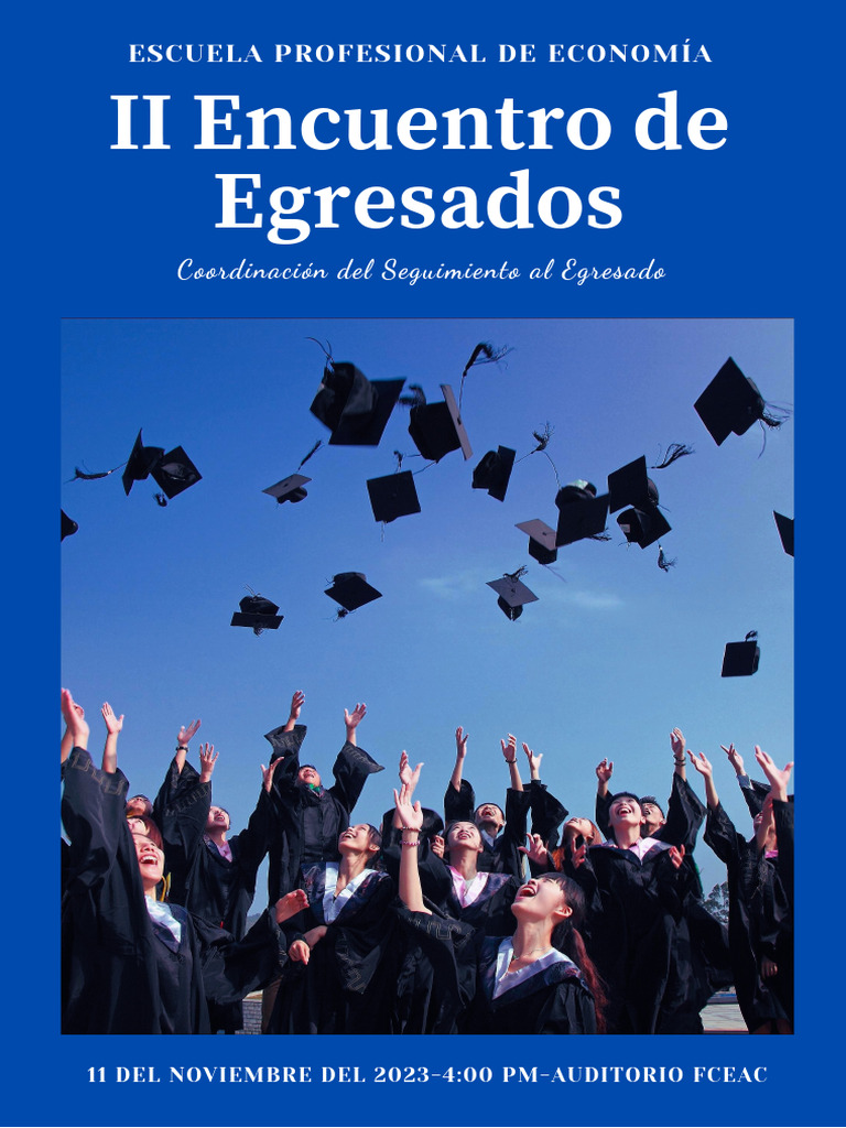 Programa II Encuentro de Egresados-2023 | PDF