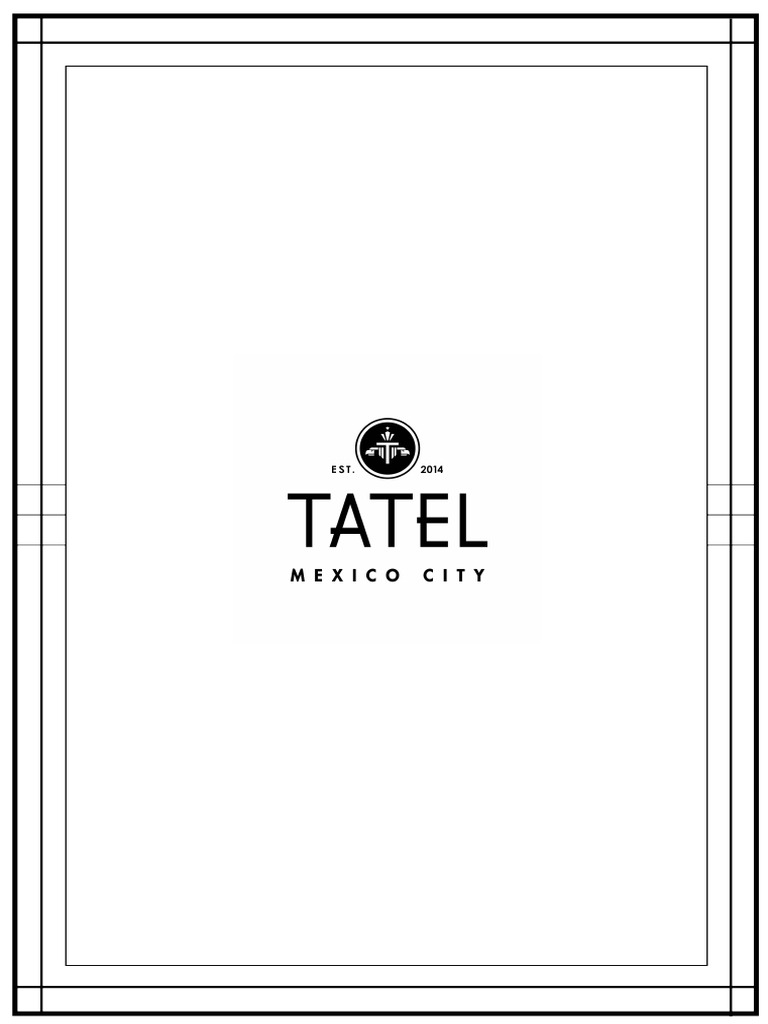 Menu Vino TATEL Mex | PDF | champán | Uva