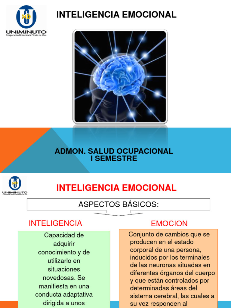 INTELIGENCIA EMOCIONAL Ultimo | PDF | Las emociones | Inteligencia emocional