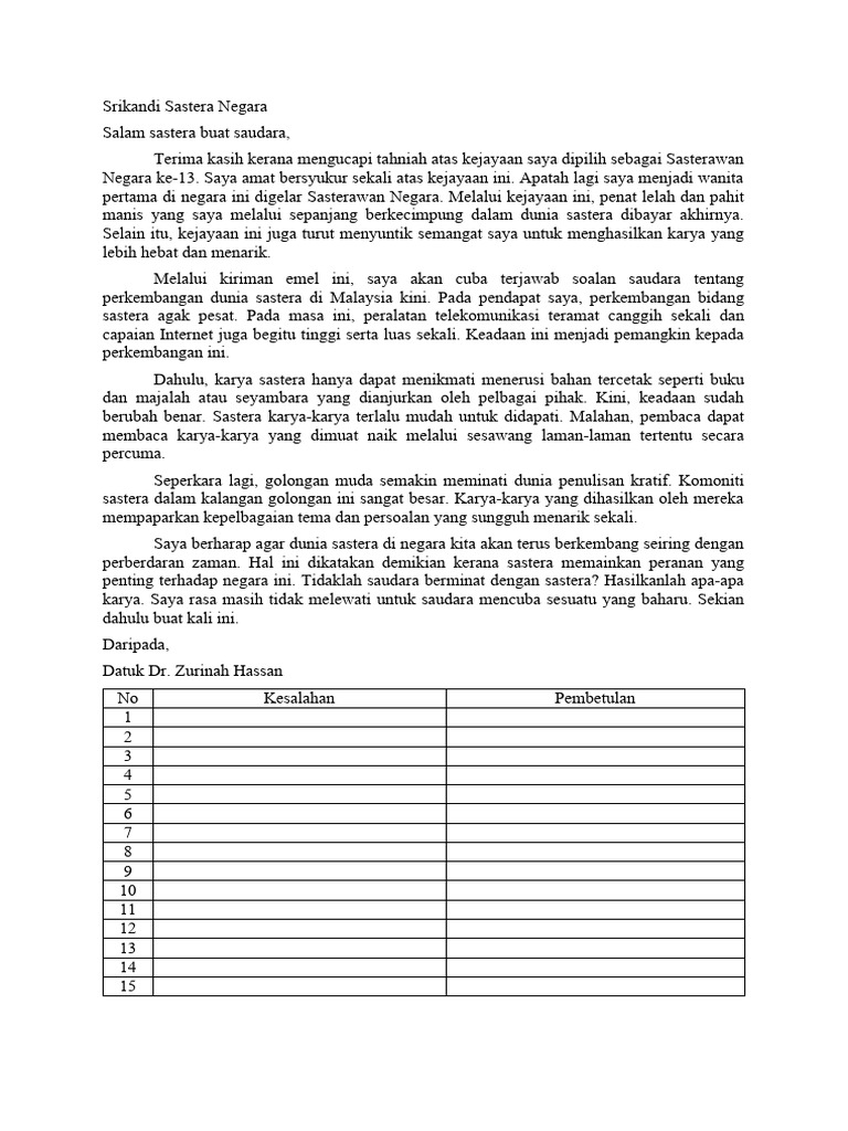 Srikandi Sastera Negara 58-60 | PDF | Klasik