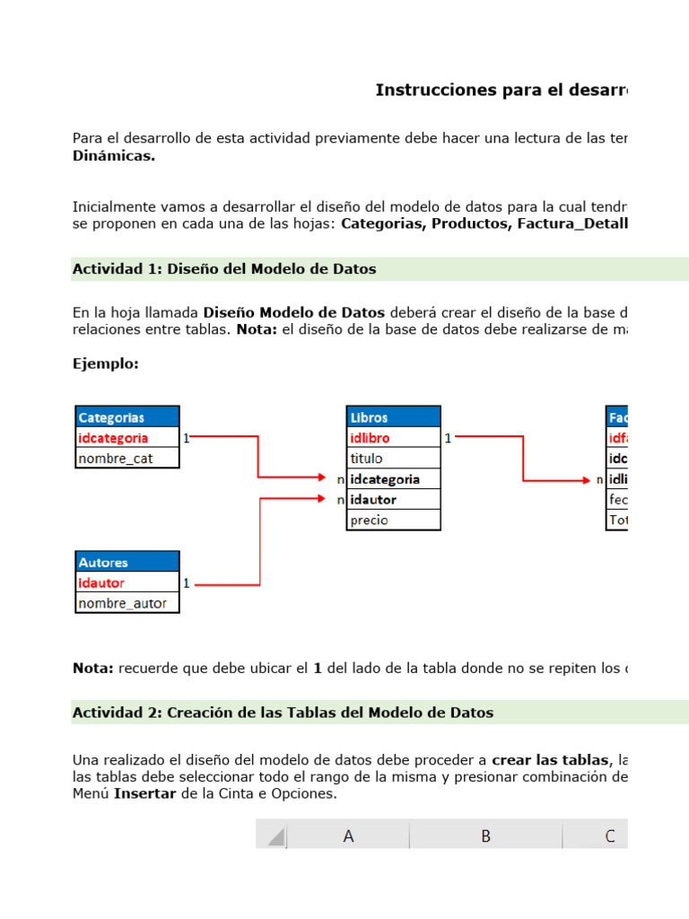 Anexo 1 - Insumos - Tarea 3 | PDF | Microsoft Excel | Ropa