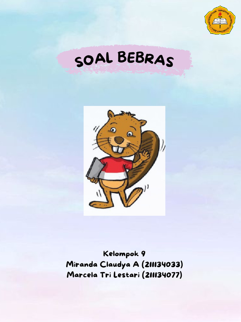Soal Bebras Marcela 077& Miranda 033 | PDF