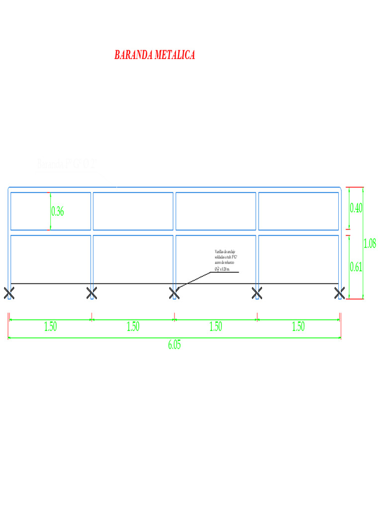 Baranda Metalica | PDF