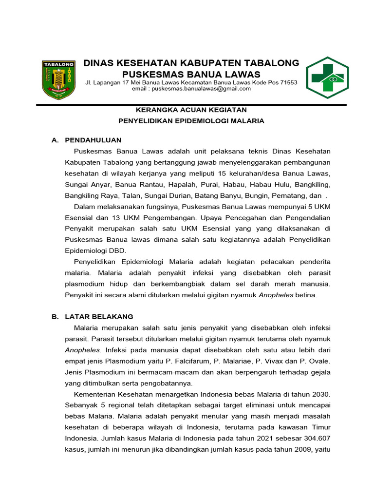 Kak Malaria | PDF