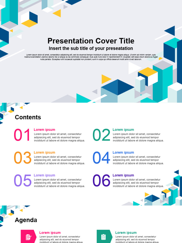 Abstract Polygonal Background Powerpoint Templates | PDF | Business ...