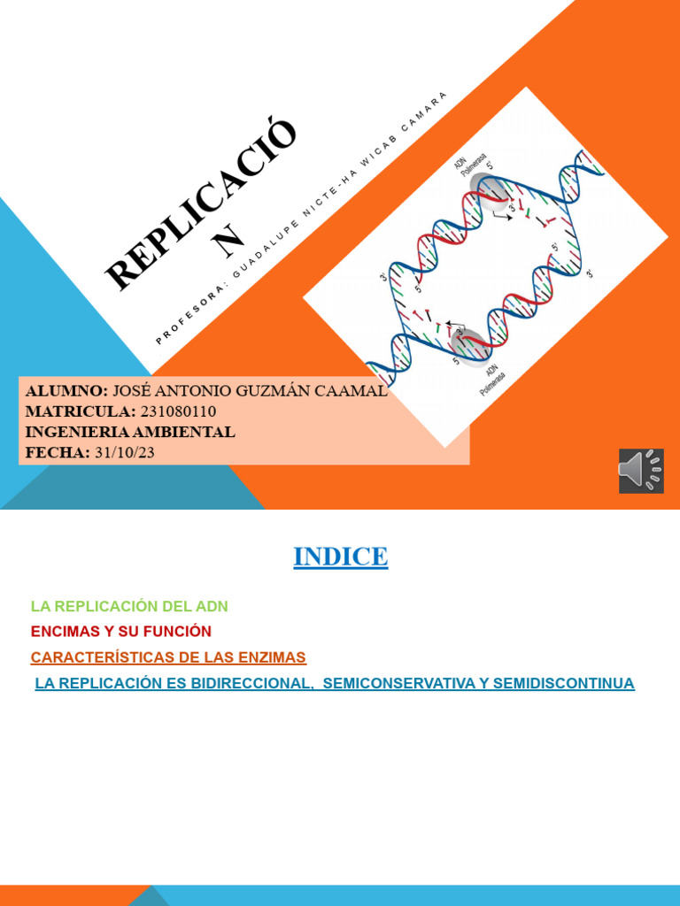Replicacion Del Adn | PDF | Replicación De Adn | Adn