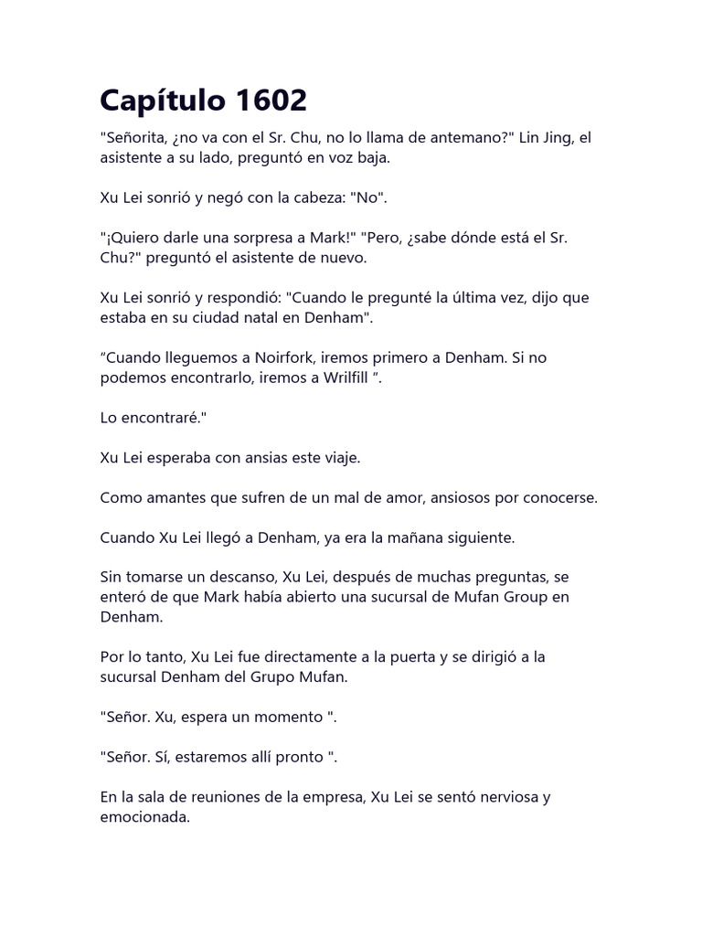 Capítulo 1602 | PDF