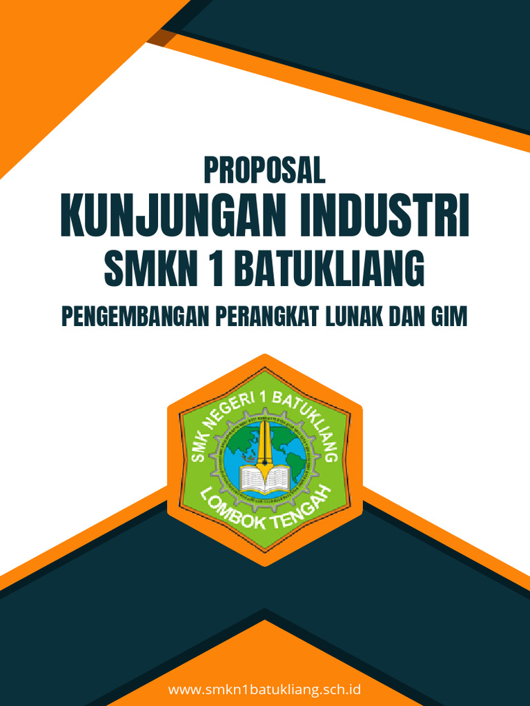 Proposal Kunjungan Industri SMK | PDF