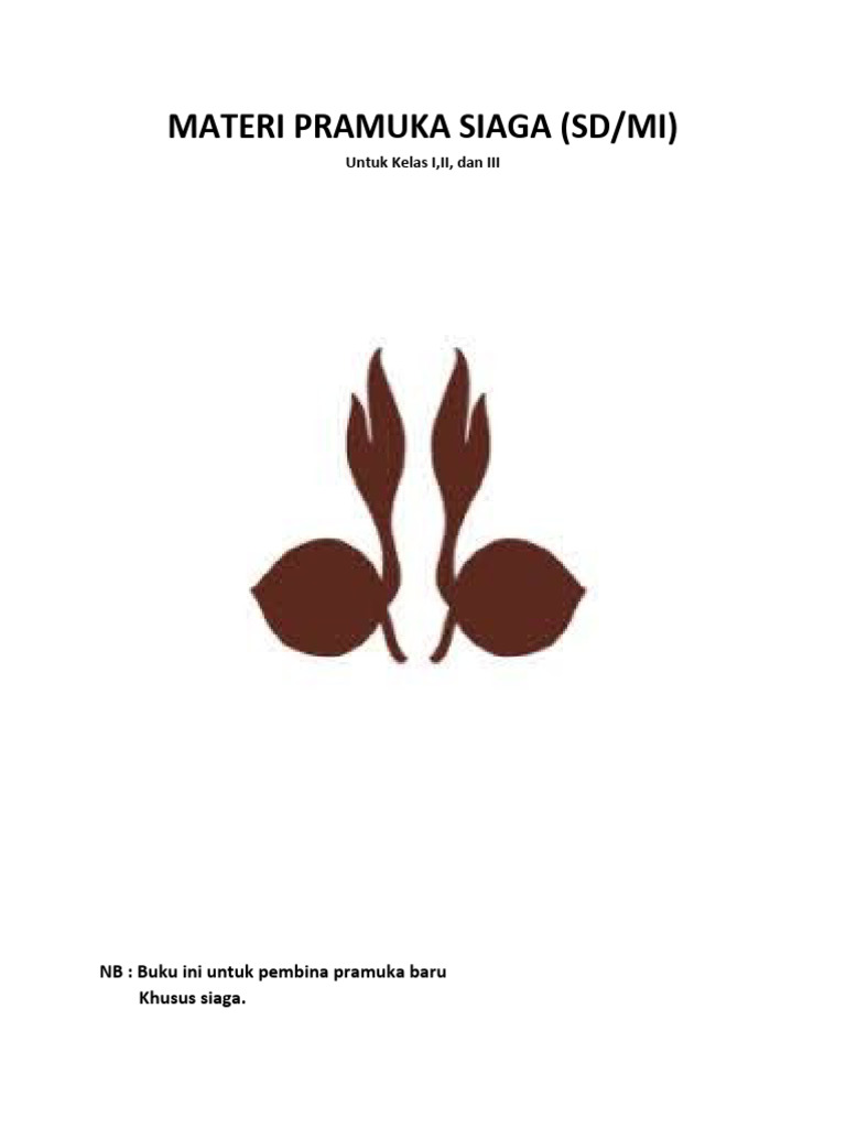 Materi Pramuka Siaga | PDF | Seni & Disiplin Bahasa | Agama & Spiritualitas