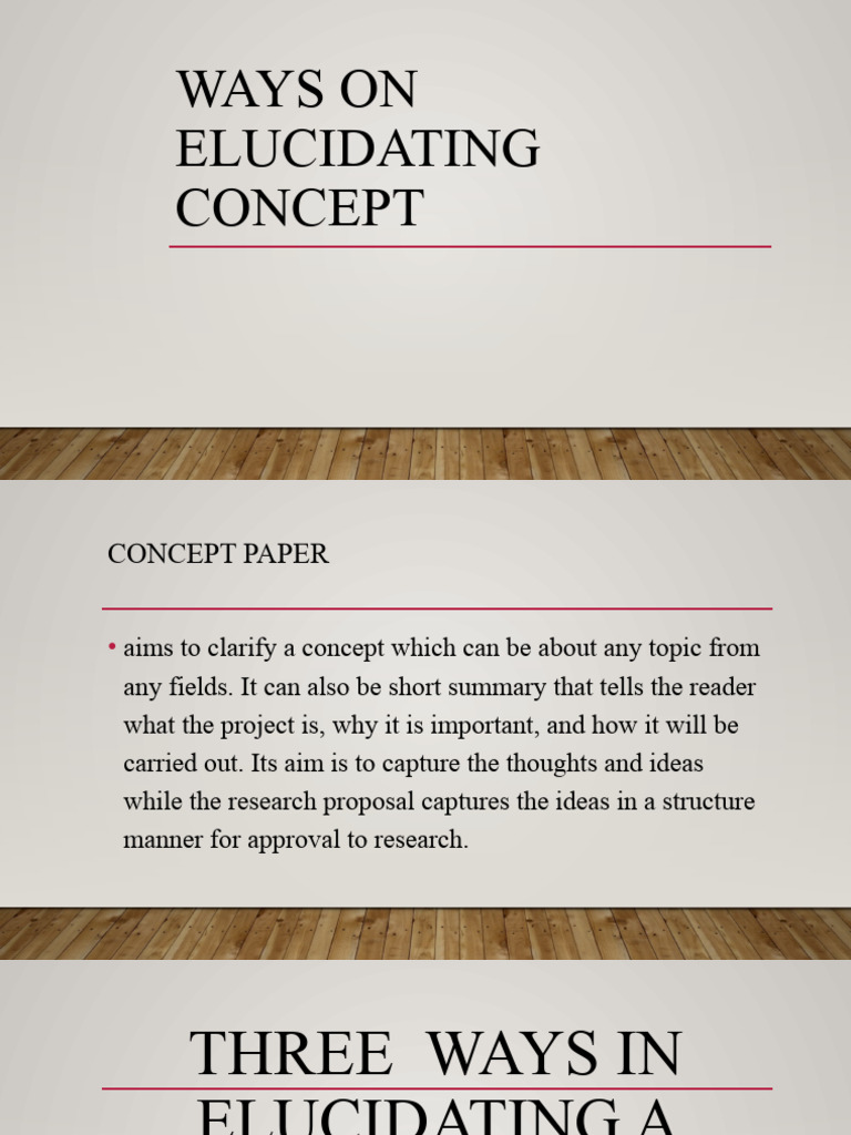 Ways On Elucidating Concept | PDF | Justice | Crime & Violence