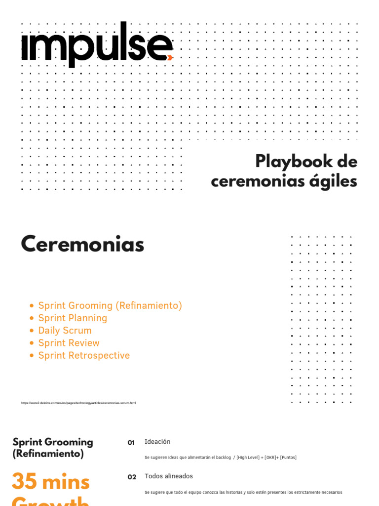 Playbook Framework Impulse | PDF | Scrum (desarrollo de software)