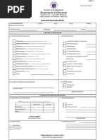 Local Leave Application Form | PDF