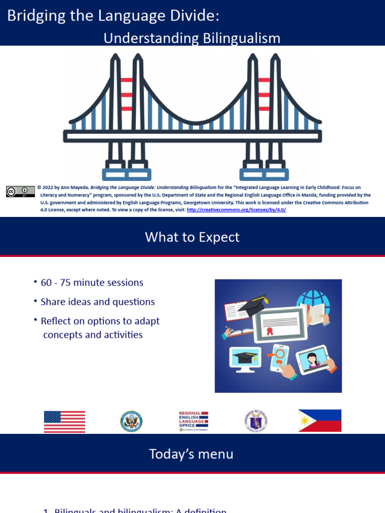 Week2 Slides Understanding Bilingualism 1 | PDF | Multilingualism | Question