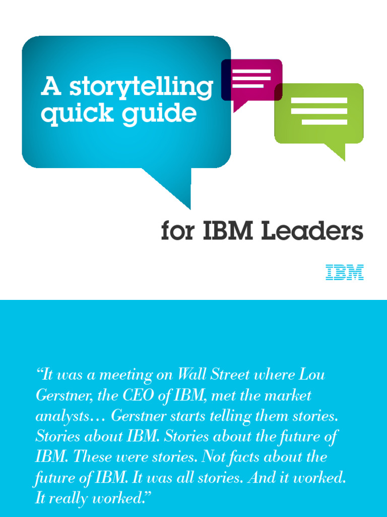 Better Storytelling For Leaders | PDF | Storytelling | Leadership