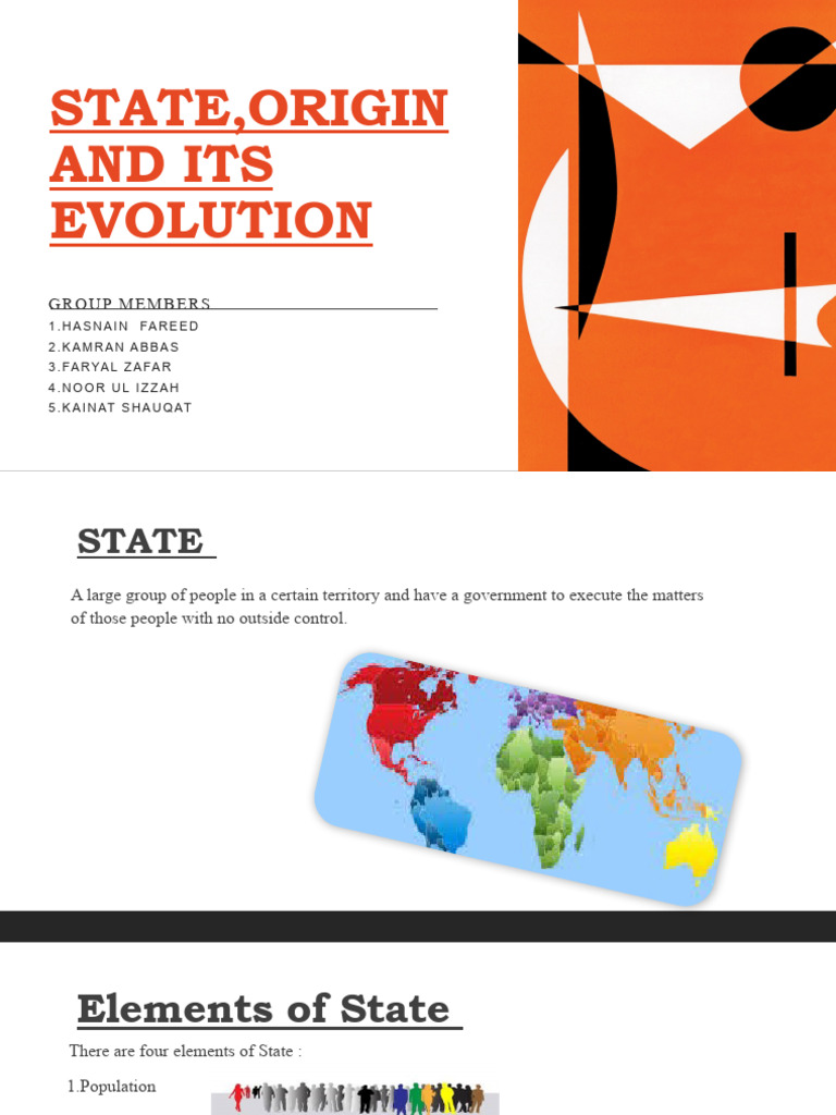 State, Origin and Its Evolution-1 | PDF | Social Contract | Political ...